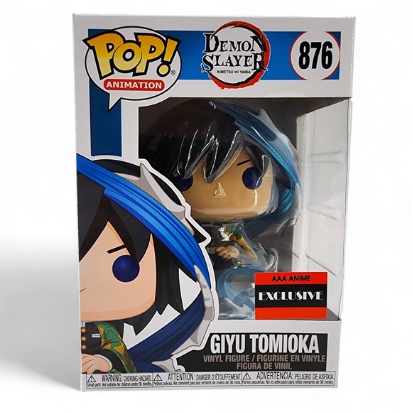 Funko | Toys | Funko Pop Demon Slayer Giyu Tomioka 876 Aaa Anime ...